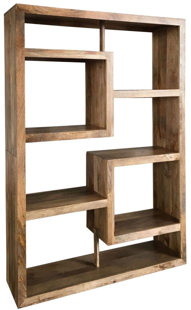 Light Mango Wood Bookcase