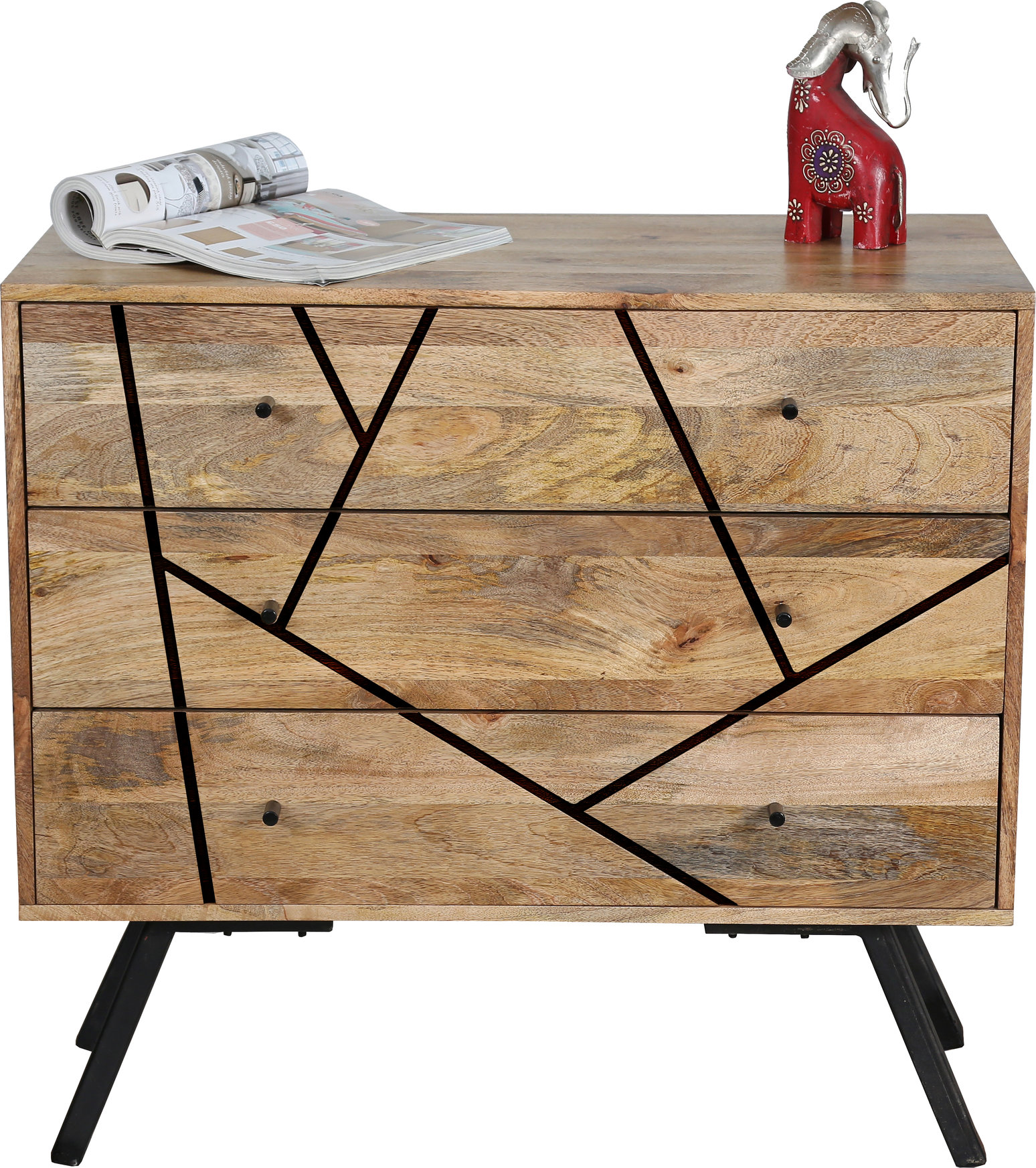 Urban Retro Range Industrial Style Chest of Drawers