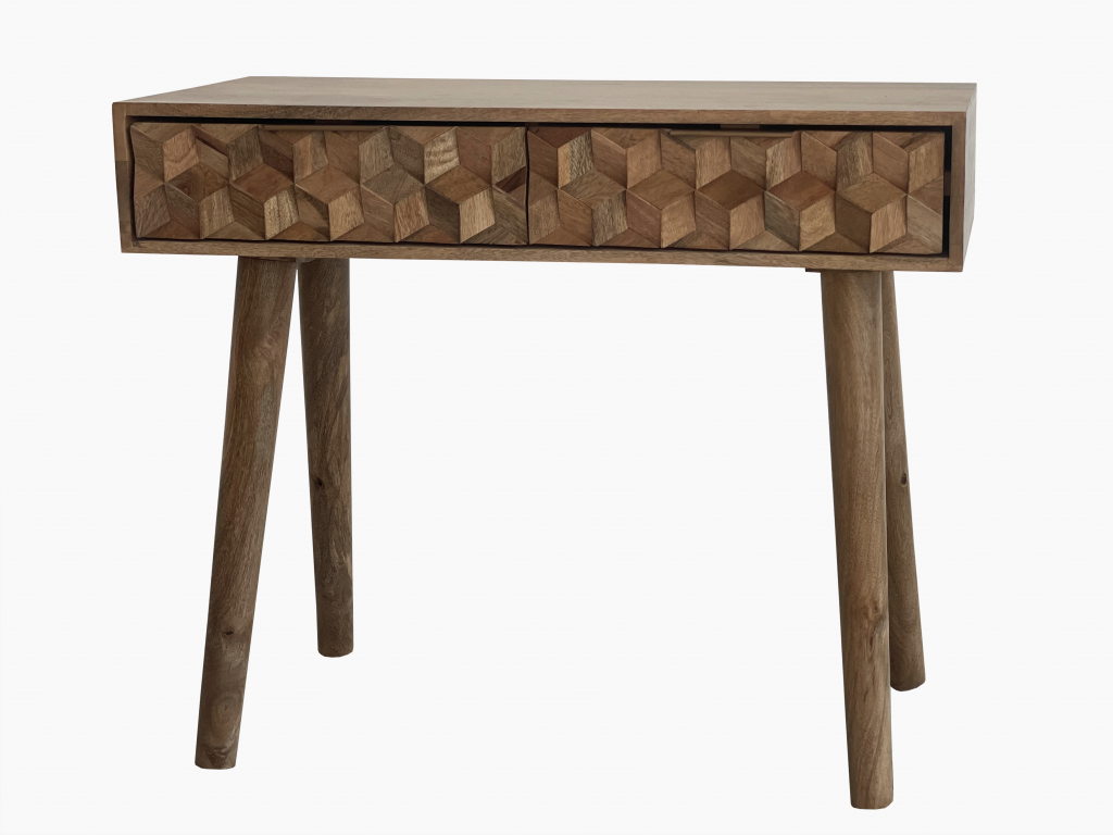 Geometric 2 Drawer Console Table – Scape Interiors West Ltd