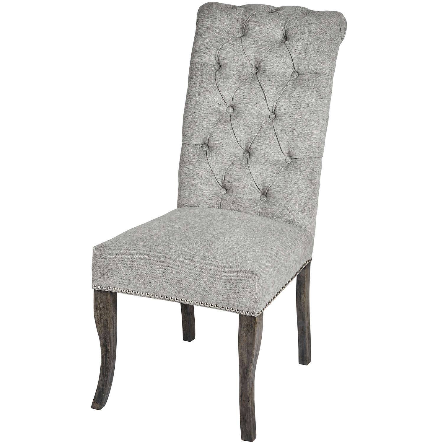 Light Grey High Wing Back Chair – Scape Interiors West Ltd
